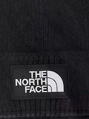 The North Face Logo-patch Knitted Beanie Hat