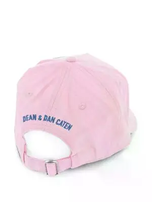 Dsquared2 Logo-embroidered Distressed Baseball Cap