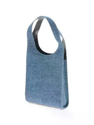 Coperni Mini Swipe Canvas Tote Bag