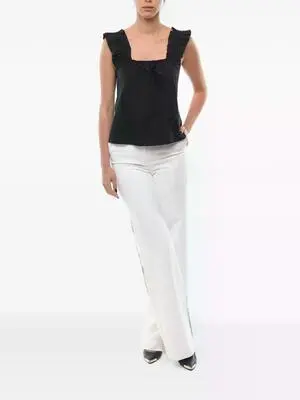 SAMSOE SAMSOE Ruffled Ruched Top