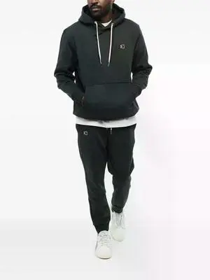 EDEN PARK Logo Embroidered Drawstring Hoodie