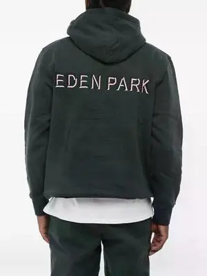 EDEN PARK Logo Embroidered Drawstring Hoodie