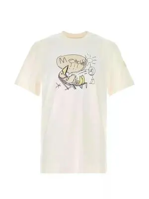 Moncler Monduck Graphic-print Cotton T-shirt