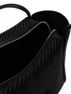 Karl Lagerfeld Woven Logo-patch Tote Bag