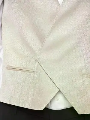 Corneliani Embroidered Double-breasted Waistcoat