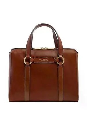 THE BRIDGE Large Leather Tote Bag - Brown