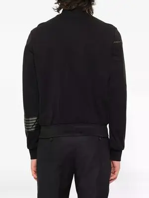 WOOYOUNGMI Striped Panelled Track Jacket