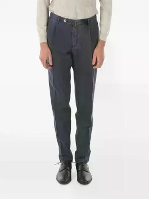 Corneliani Wool Chino Pants - Blue