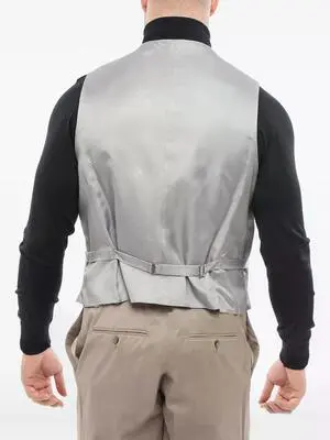 Corneliani Button-fastening Jetted-pockets Waistcoat