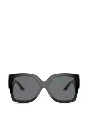 Versace Greca Square-frame Sunglasses - Black
