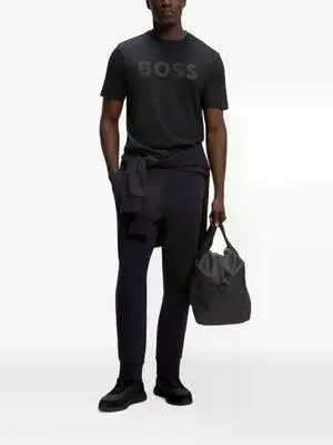 BOSS Cotton T-shirt With Tonal Logo