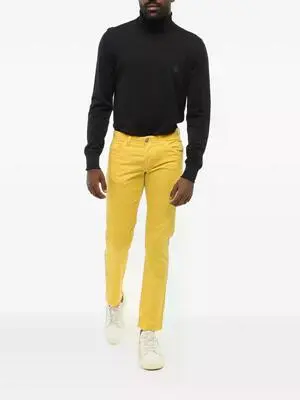 Corneliani Id Five-pocket Trousers - Yellow