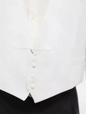 Corneliani Honeycomb Knit Ceremonial Waistcoat