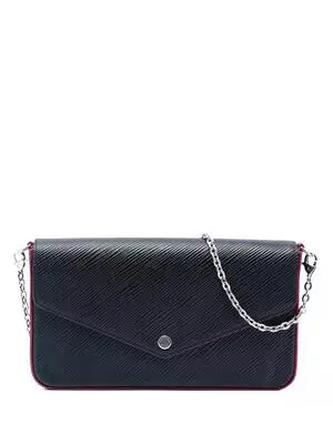 LOUIS VUITTON Epi Pochette Felicie Crossbody Bag - Black