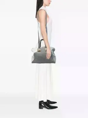 Colorblock Satchel Bags