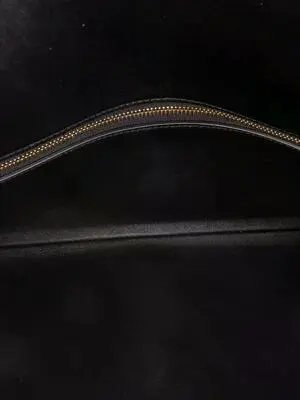 Celine Asymmetric Logo Clutch Bag