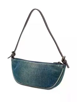 Fendi 2000-2010 Denim Shoulder Bag