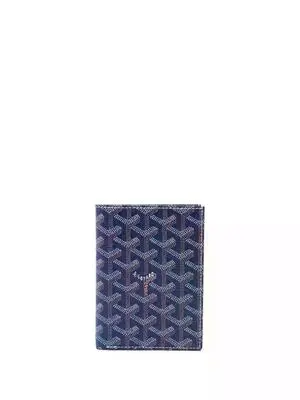Goyard 2011 "ine Grenelle" Passport Cover - Blue