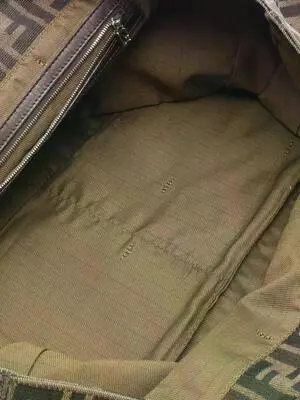 Fendi Zucca Canvas Twins Tote Bag