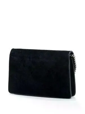 Gucci 2016-2026 Mini Velvet Dionysus Crossbody Bag - Black