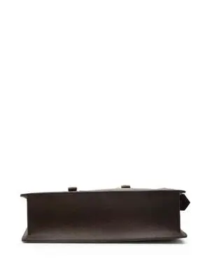 LOUIS VUITTON Damier Ebene Venice Sac Plat Tote Bag - Brown