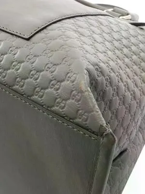 Gucci 2000-2015 Microguccissima Satchel - Grey