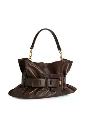 Balmain Anthem Medium Bag In Smooth Leather