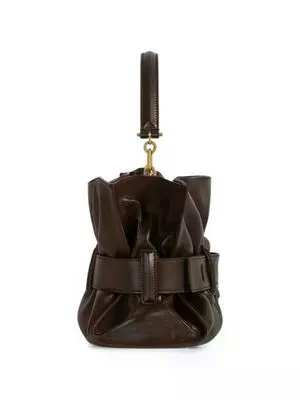 Balmain Anthem Medium Bag In Smooth Leather