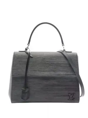 LOUIS VUITTON 2019 Epi Cluny Mm Satchel - Black