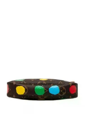 LOUIS VUITTON Yayoi Kusama Painted Dots Mini Pochette Accessoires Handbag