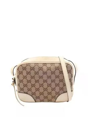 Gucci 2000-2015 Gg Canvas Bree Crossbody Bag - Neutrals