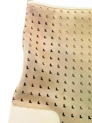Loewe Perforated Suede Crossbody Bag