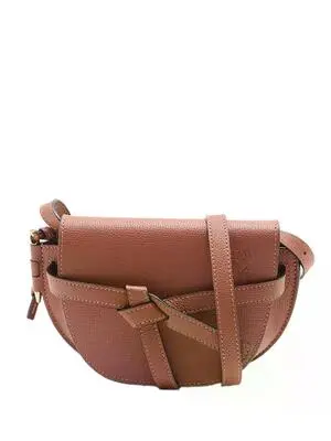 Loewe 2010-2026 Mini Leather Gate Crossbody Bag