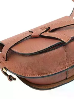 Loewe 2010-2026 Mini Leather Gate Crossbody Bag