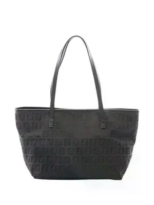 Fendi Zucchino Canvas Tote Bag