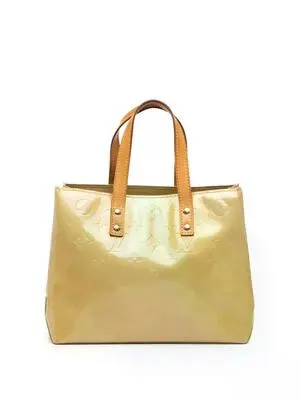LOUIS VUITTON 2002 Monogram Vernis Reade Pm Handbag - Neutrals
