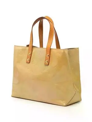 LOUIS VUITTON Monogram Vernis Reade Pm Handbag - Neutrals