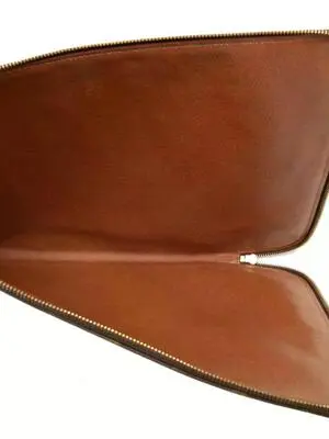 LOUIS VUITTON Monogram Document Portfolio - Brown