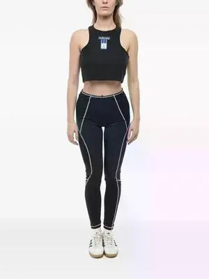 Adidas Logo-patch Ribbed Tank Top