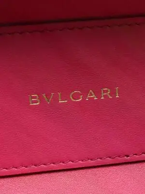 BVLGARI Leather Serpenti Forever Vanity Bag Satchel