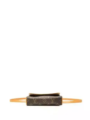 LOUIS VUITTON 2003 Monogram Florentine Belt Bag - Brown