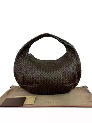 Bottega Veneta Medium Nappa Intrecciato Belly Hobo Bag - Brown
