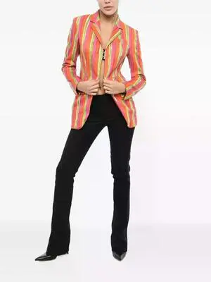Dsquared2 Striped Cut-out Blazer - Orange