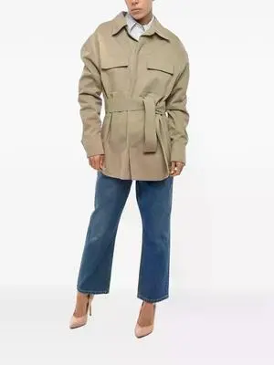 SUPER BLOND Belted Shirt