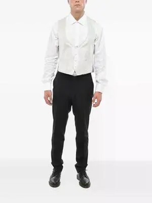 Corneliani Embroidered Waistcoat