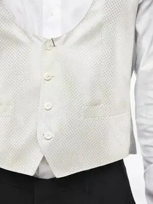Corneliani Embroidered Waistcoat