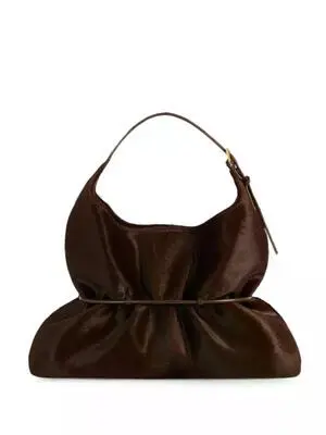 Balmain Sphynx Medium Bag In Pony-effect Leather