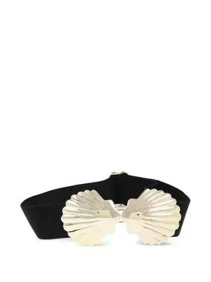 Dsquared2 Shell-shaped Buckle Belt - Black