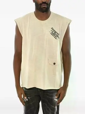 Dsquared2 Logo-print Vest - Neutrals