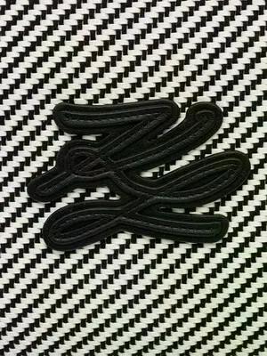Karl Lagerfeld Diagonal-stripe Monogram-patch Tote Bag